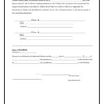 Free Notarized Affidavit Form - AffidavitForm.net