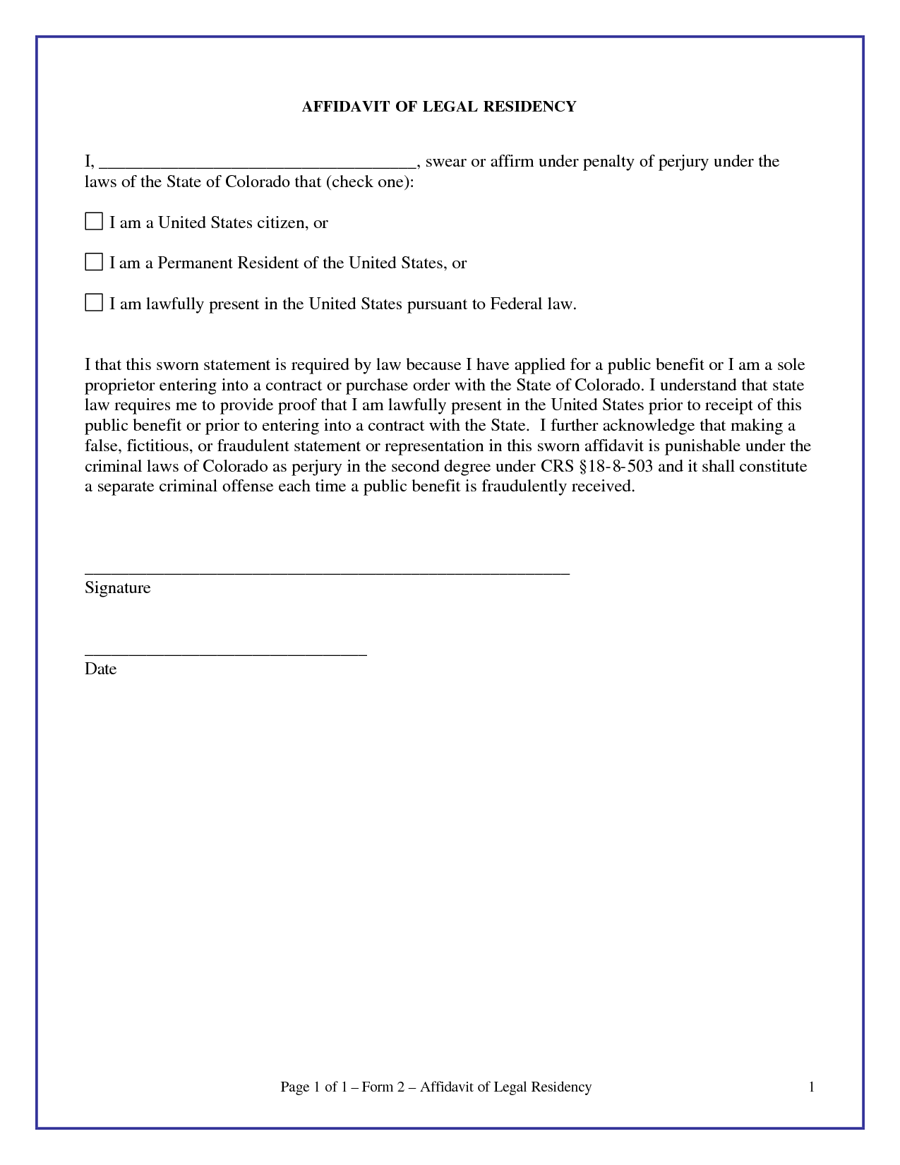 Legal Forms Affidavit Sample AffidavitForm Legal Forms Affidavit Sample AffidavitForm