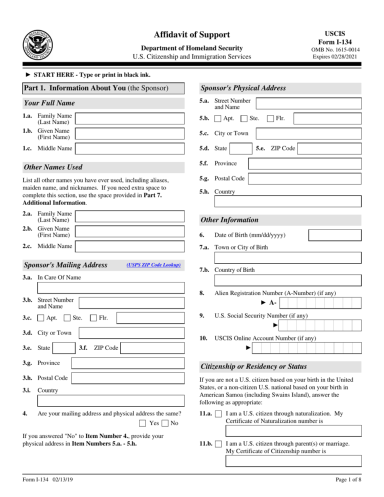 Affidavit Form - AffidavitForm.net